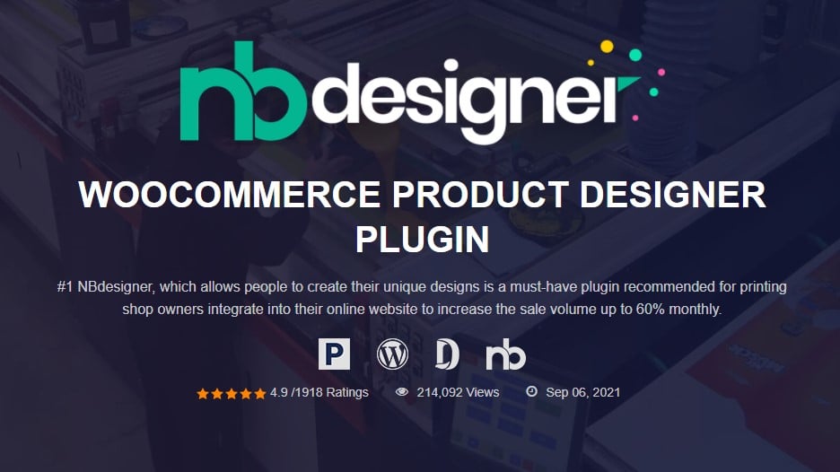 دانلود افزونه وردپرس nbdesigner WooCommerce Product Designer | آچار فرانسه